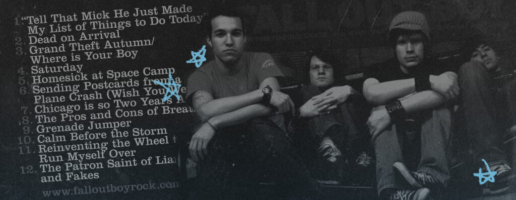 20 anos de Take This To Your Grave, do Fall Out Boy | Downstage